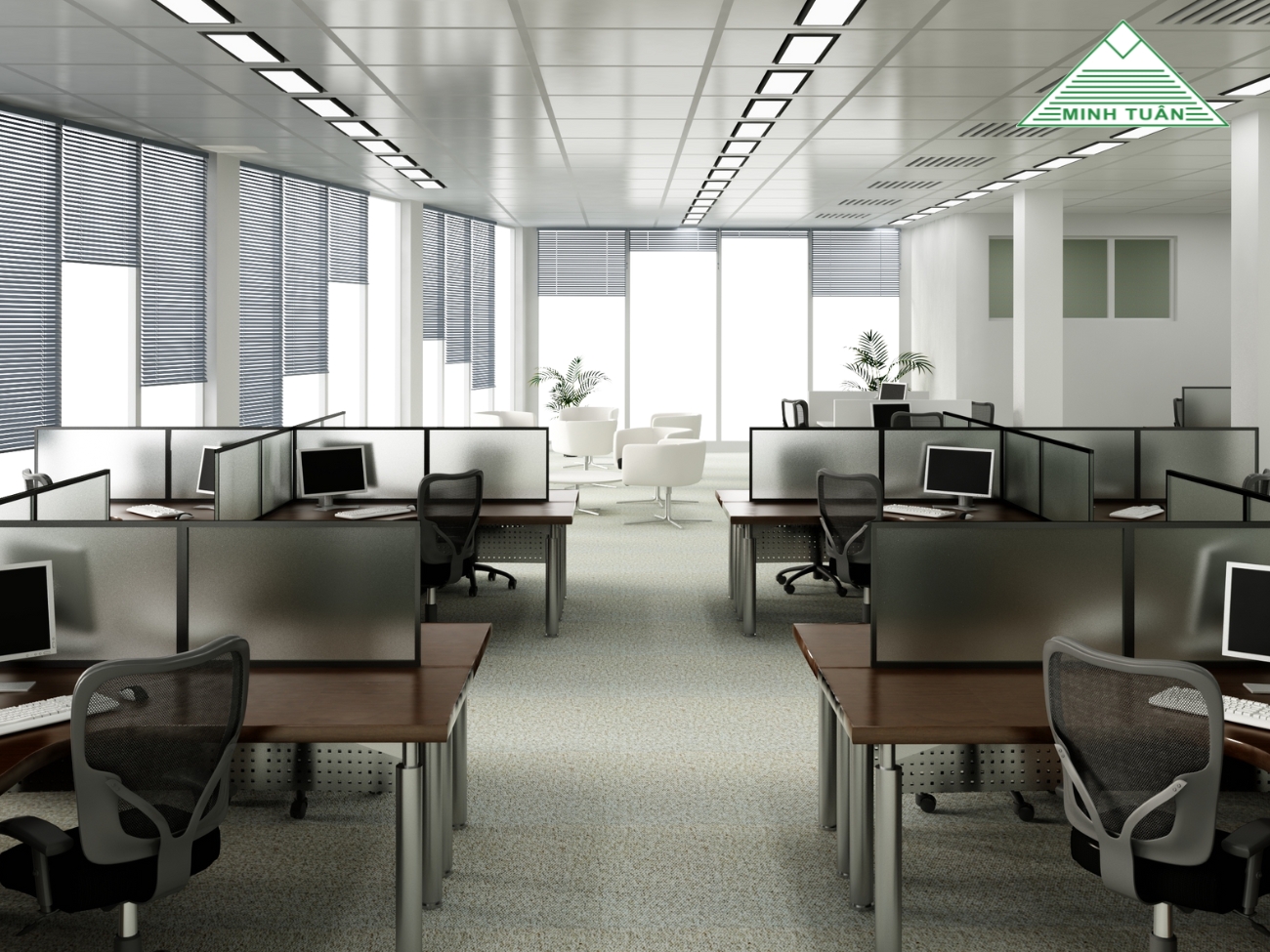 Tất Tần Tật Từ A Đến Z Về Cụm Bàn Nhân Viên Minh Tuân